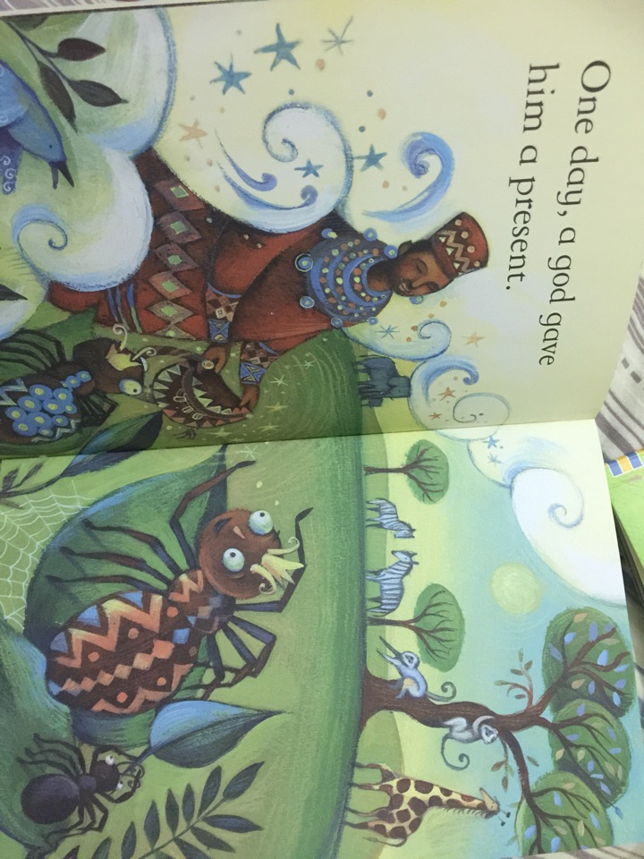 Usborne My First Reading Library: Anansi and the Bag of Wisdom - 小花生