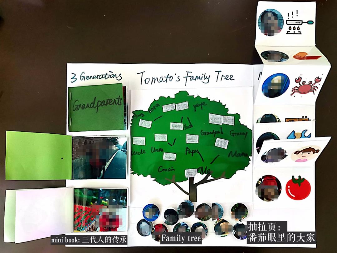 两岁娃也能做的Lapbook | 绘本 Me and family tree 扩展 - 小花生