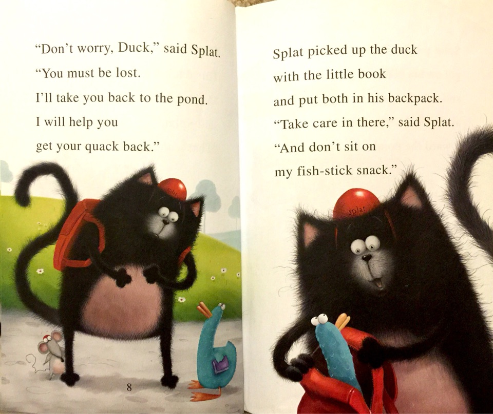 Splat the Cat and the Duck with No Quack