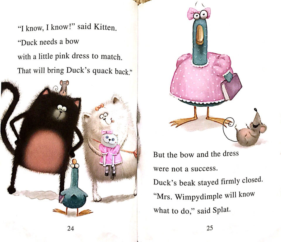 Splat the Cat and the Duck with No Quack - 小花生