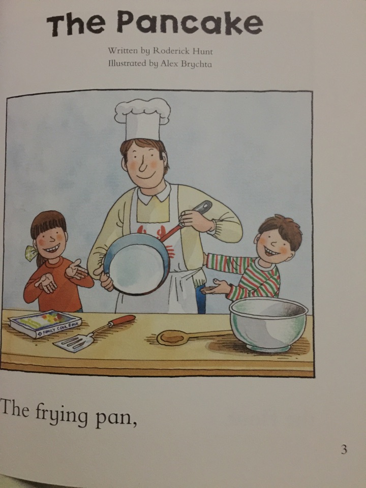 Oxford Reading Tree 1-18:The Pancake - 书评 - 小花生