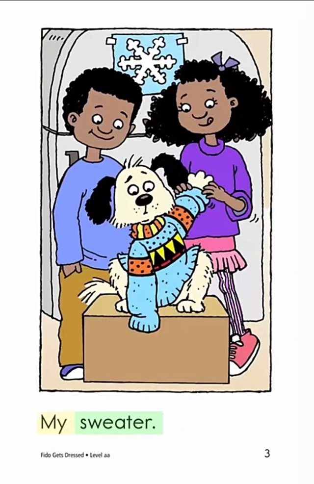 Raz一起读 | [aa]Fido gets dressed - 小花生